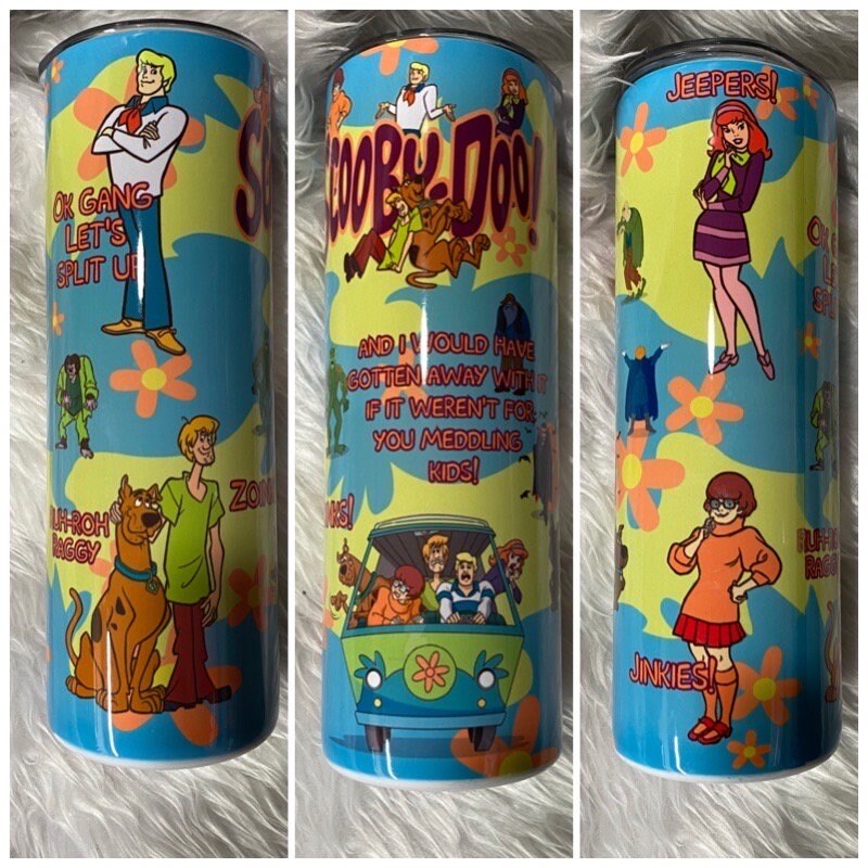 Scooby Doo Tumbler - Etsy