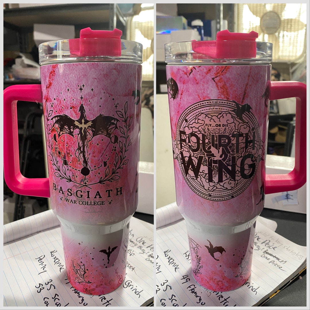 Fourth Wing Tumbler(read Item Description for Handle Colors) - Etsy