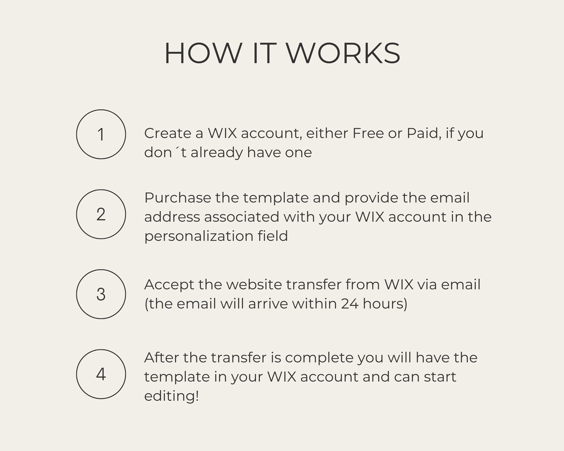 Premium WIX Sales Page Website Template Wix Coach Template Business Website Design Course ...