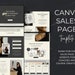 High Converting Sales Page Canva Template Sales Page Template Online ...