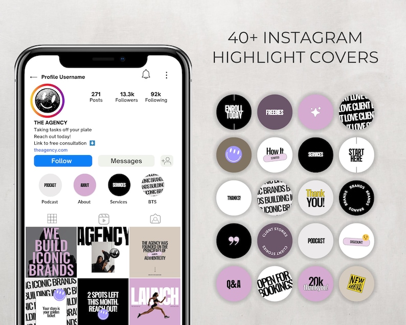 Instagram Templates Social Media Marketing Agency Templates Service ...