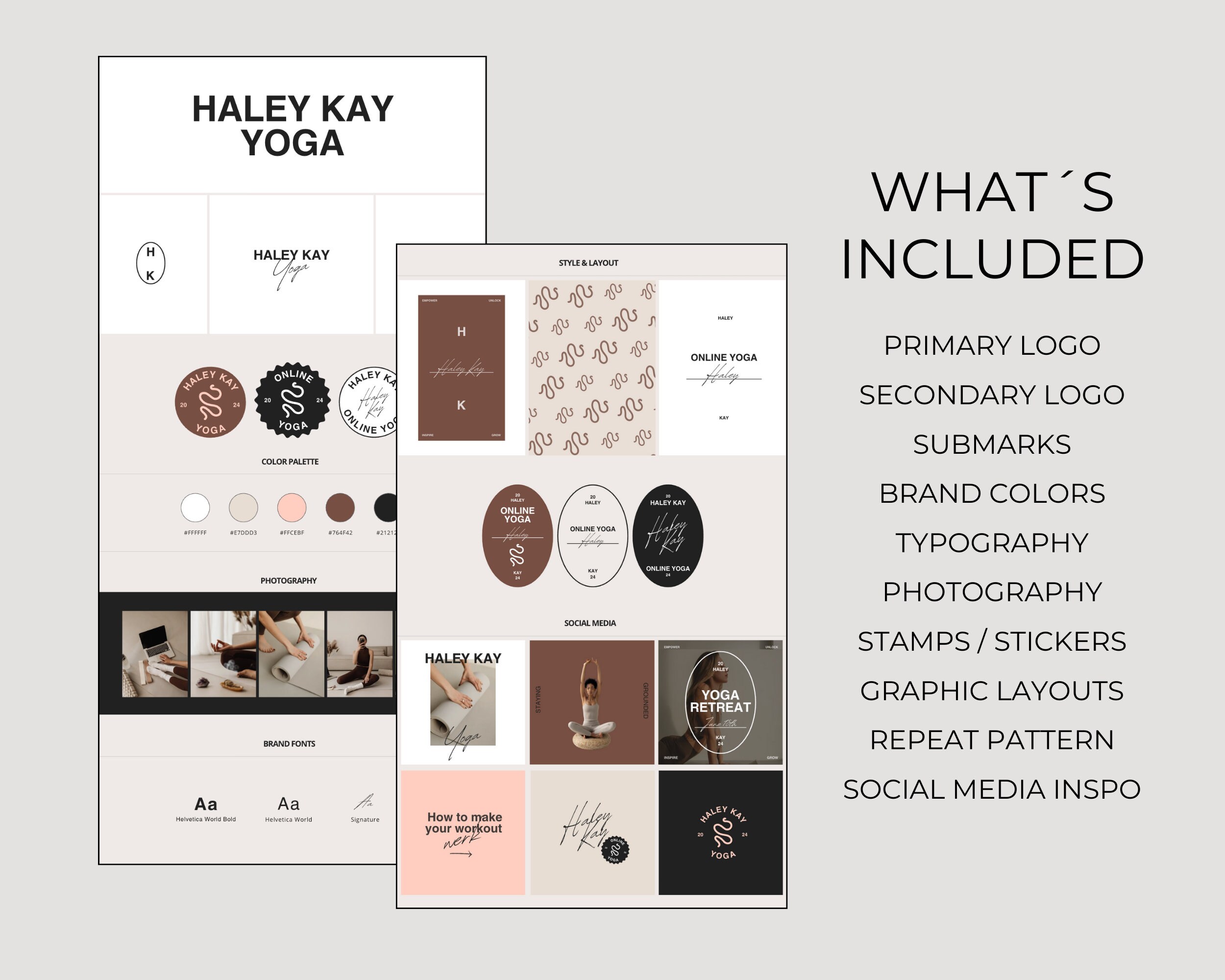 DIY Canva Branding Kit Logo Suite Editable Canva Logo Template Brand ...