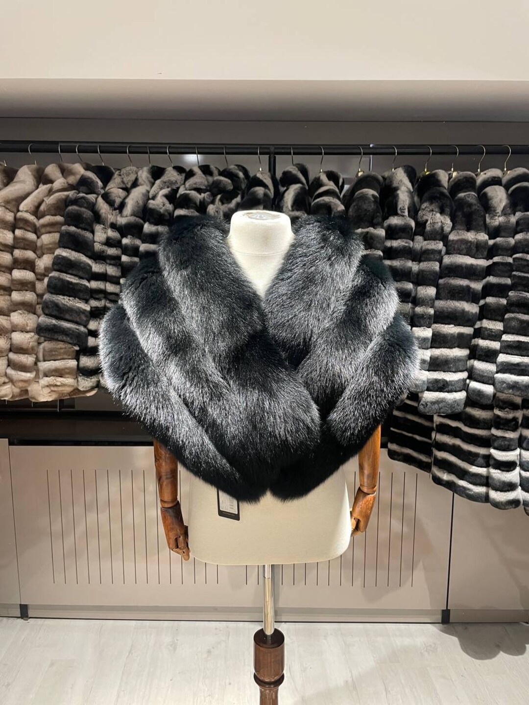 Original Fox Fur Shawls/quality Fox/ladies Luxury Shawls/ultra Luxury ...