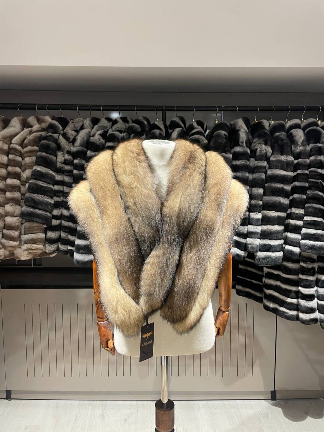 Original Fox Fur Shawls/quality Fox/ladies Luxury Shawls/ultra Luxury ...