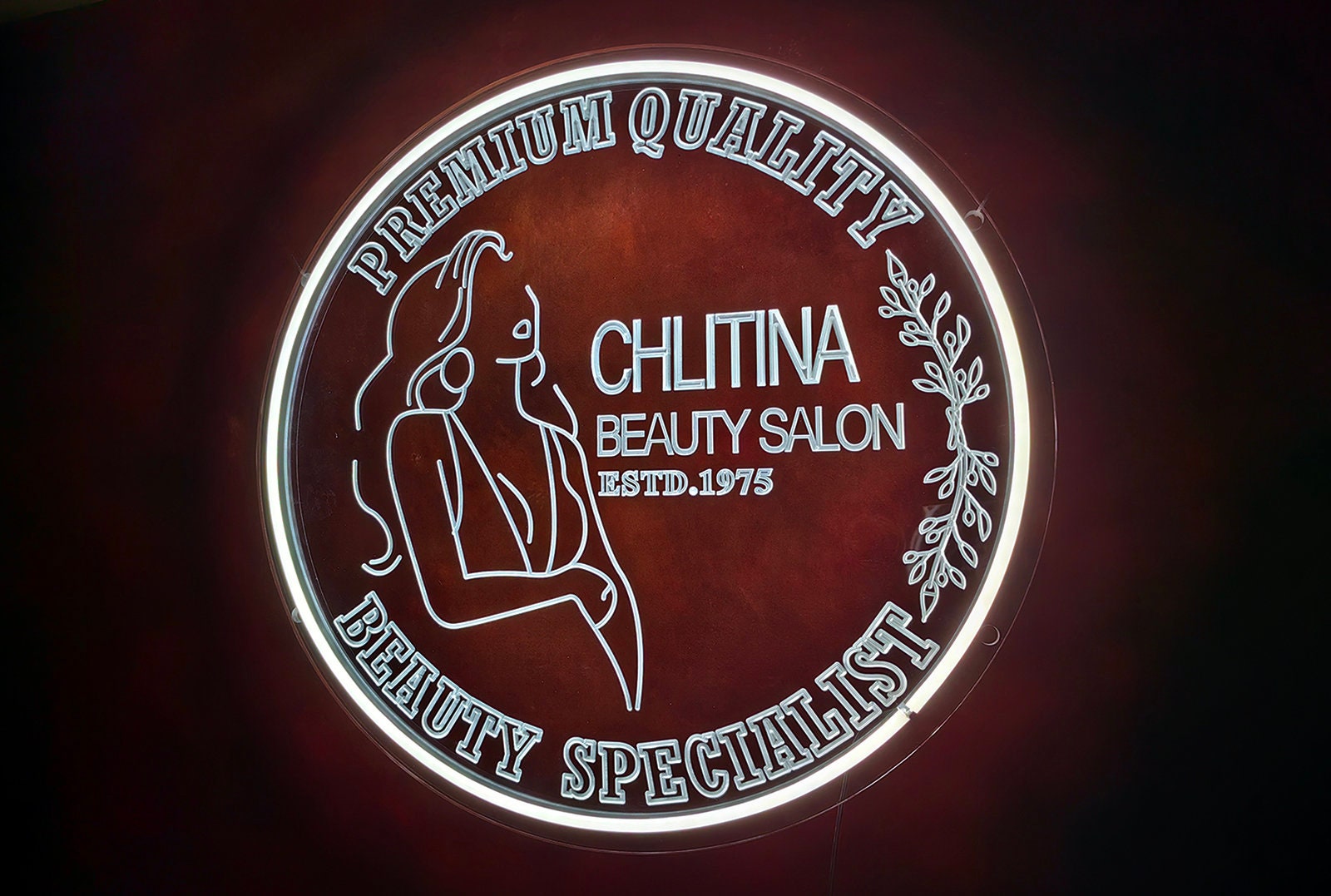 Custom Beauty Salon Neon Sign, Personalized Beauty Spa LED Light up ...