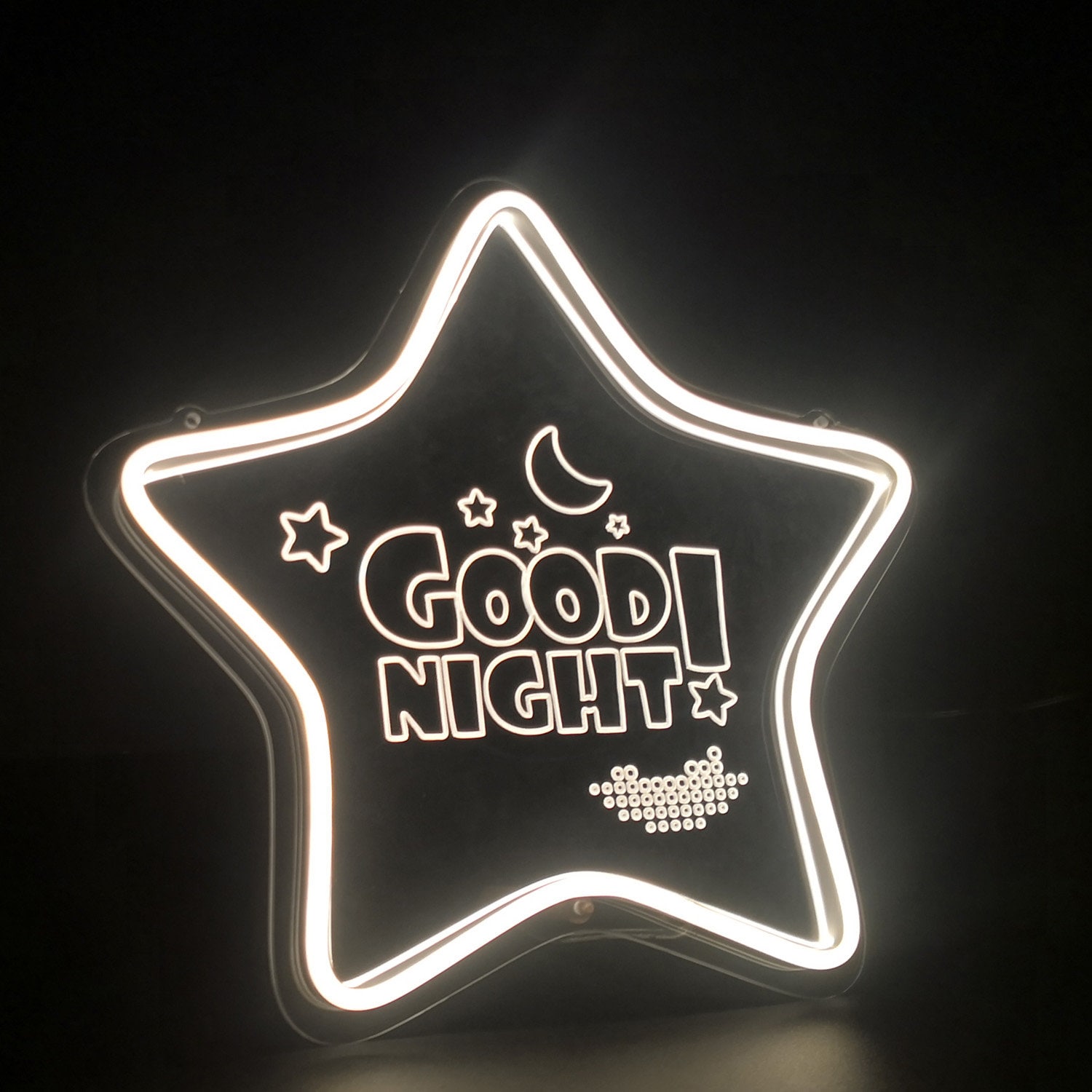 Star Good Night Neon Sign, Neon Sweet Dreams LED Light up Sign for ...