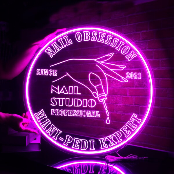 Nail Studio Decor - Etsy