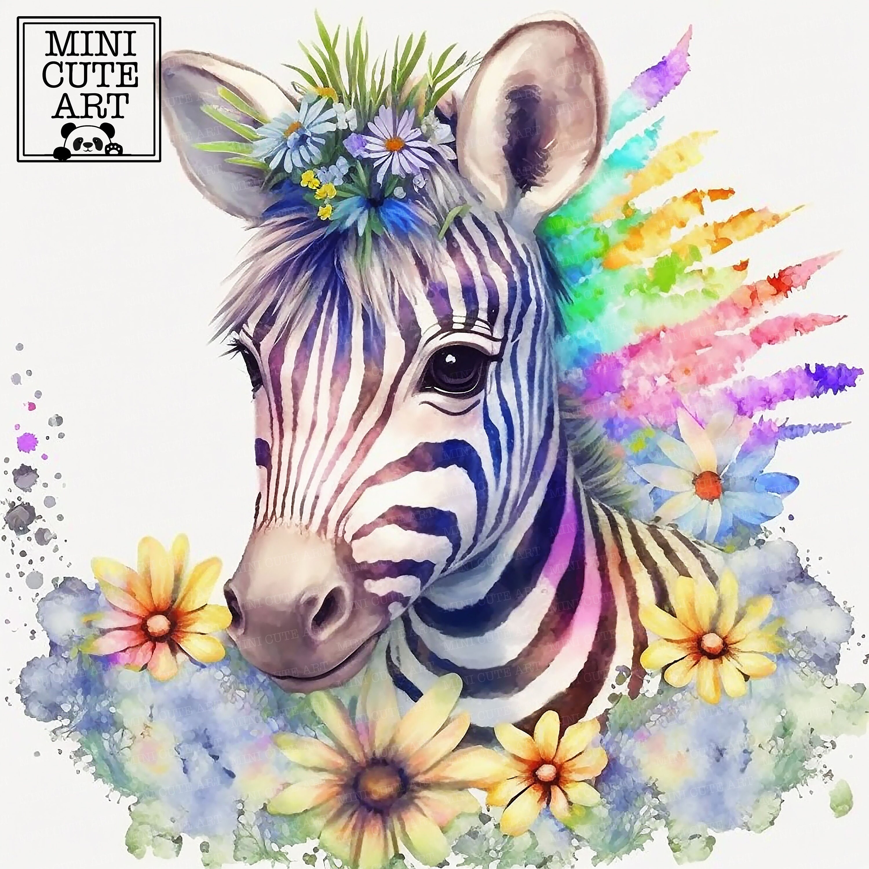 Pictures Of Rainbow Zebras