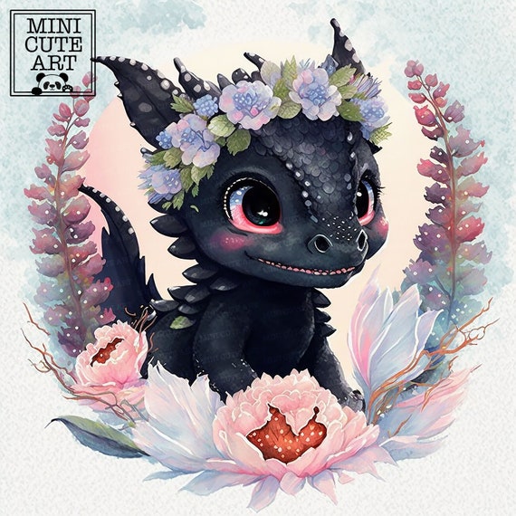 Cute Toothless Dragon Drawing