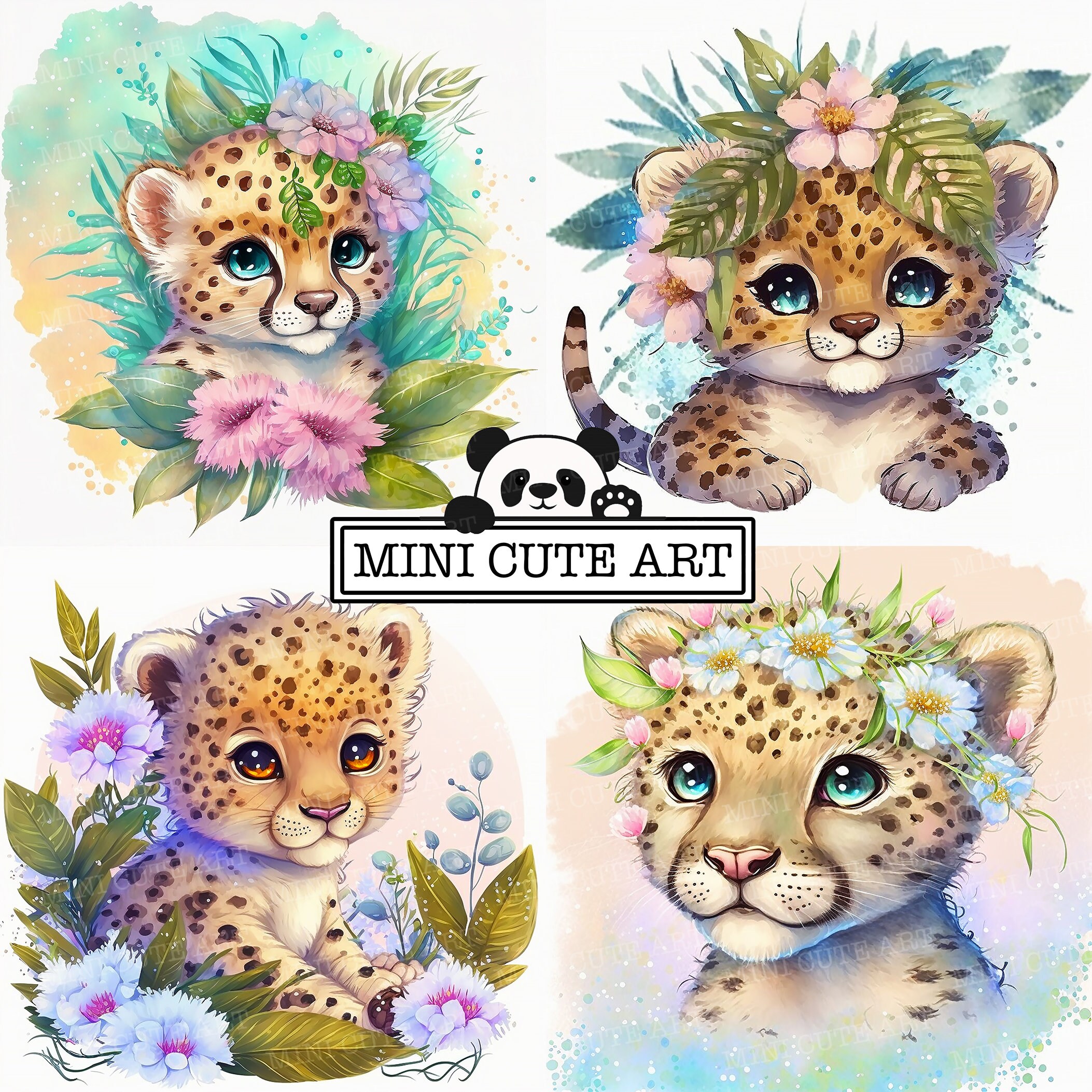 Baby Leopard Drawing