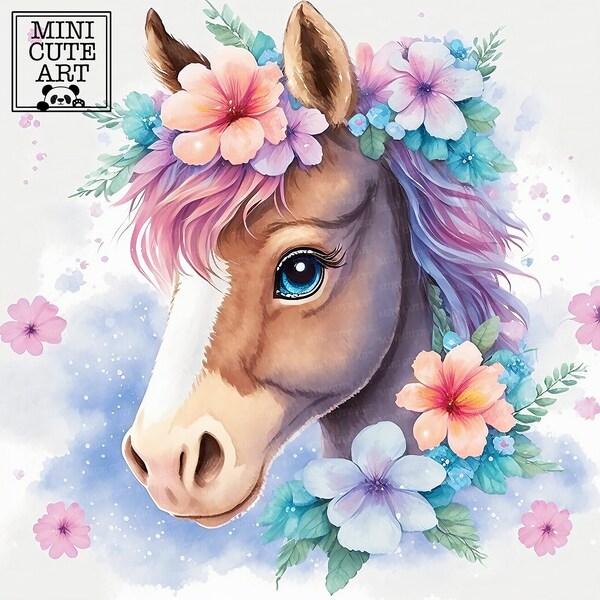 Pony Clip Art - Etsy