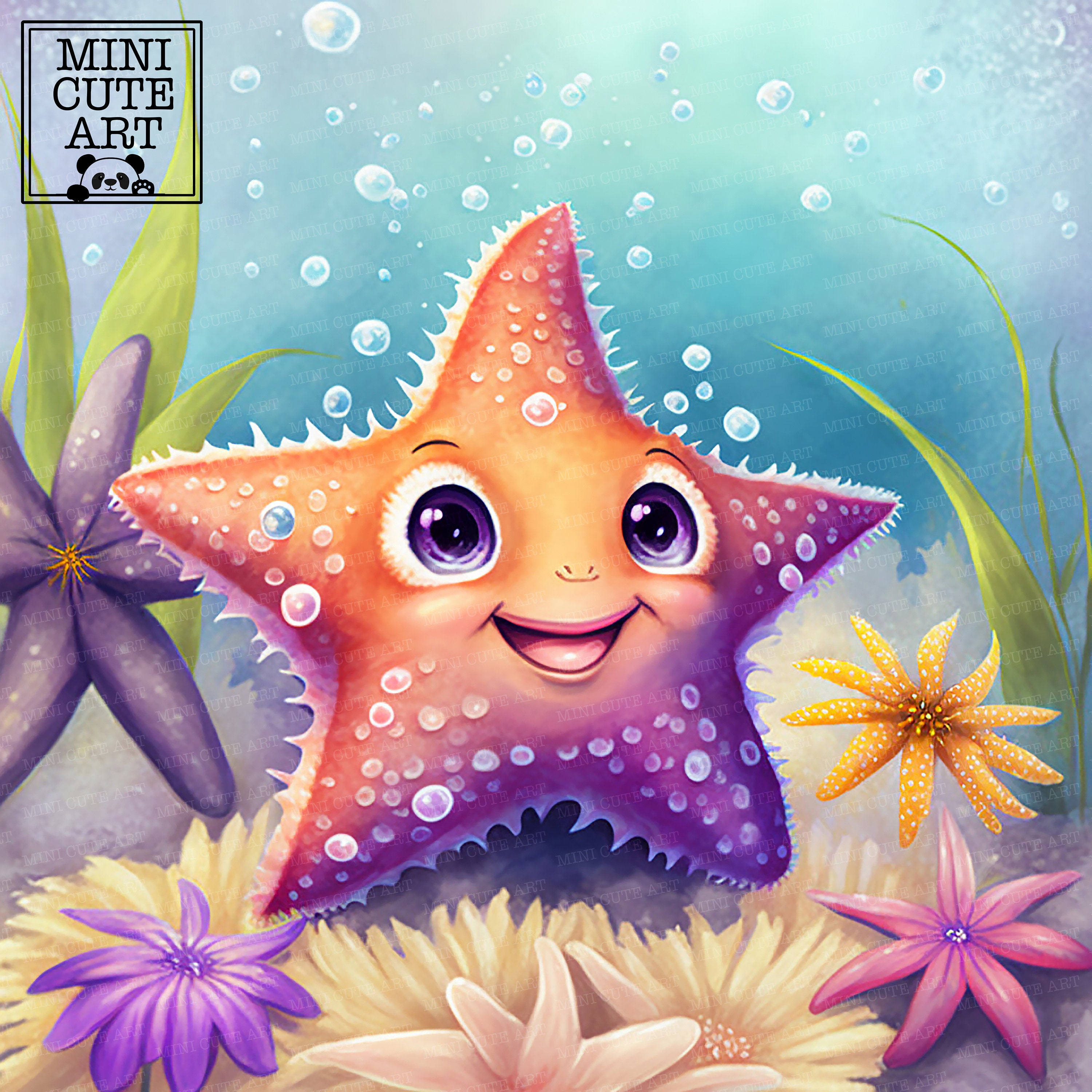 How To Draw A Cute Starfish