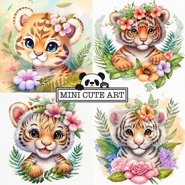 Baby Tiger - Etsy