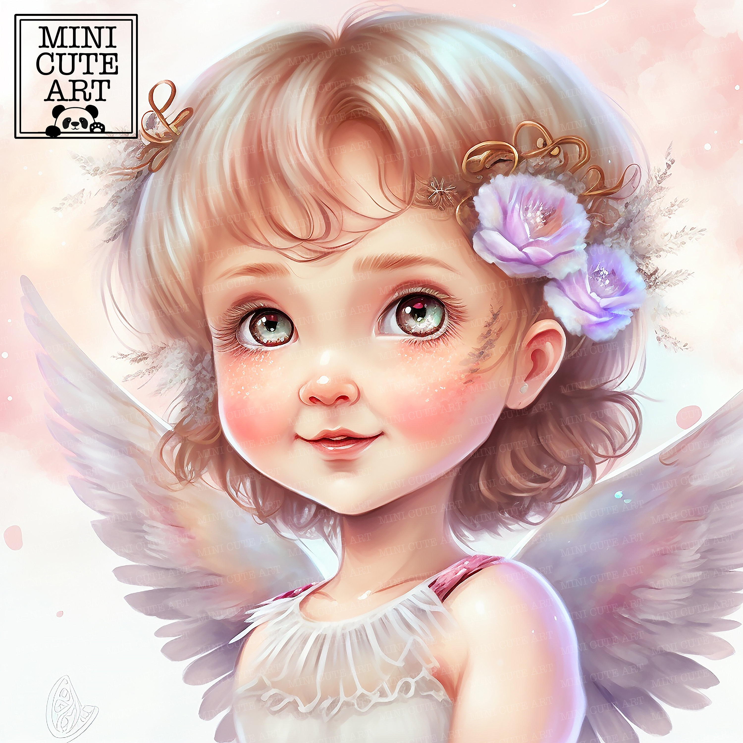 Beautiful Baby Angel Drawing