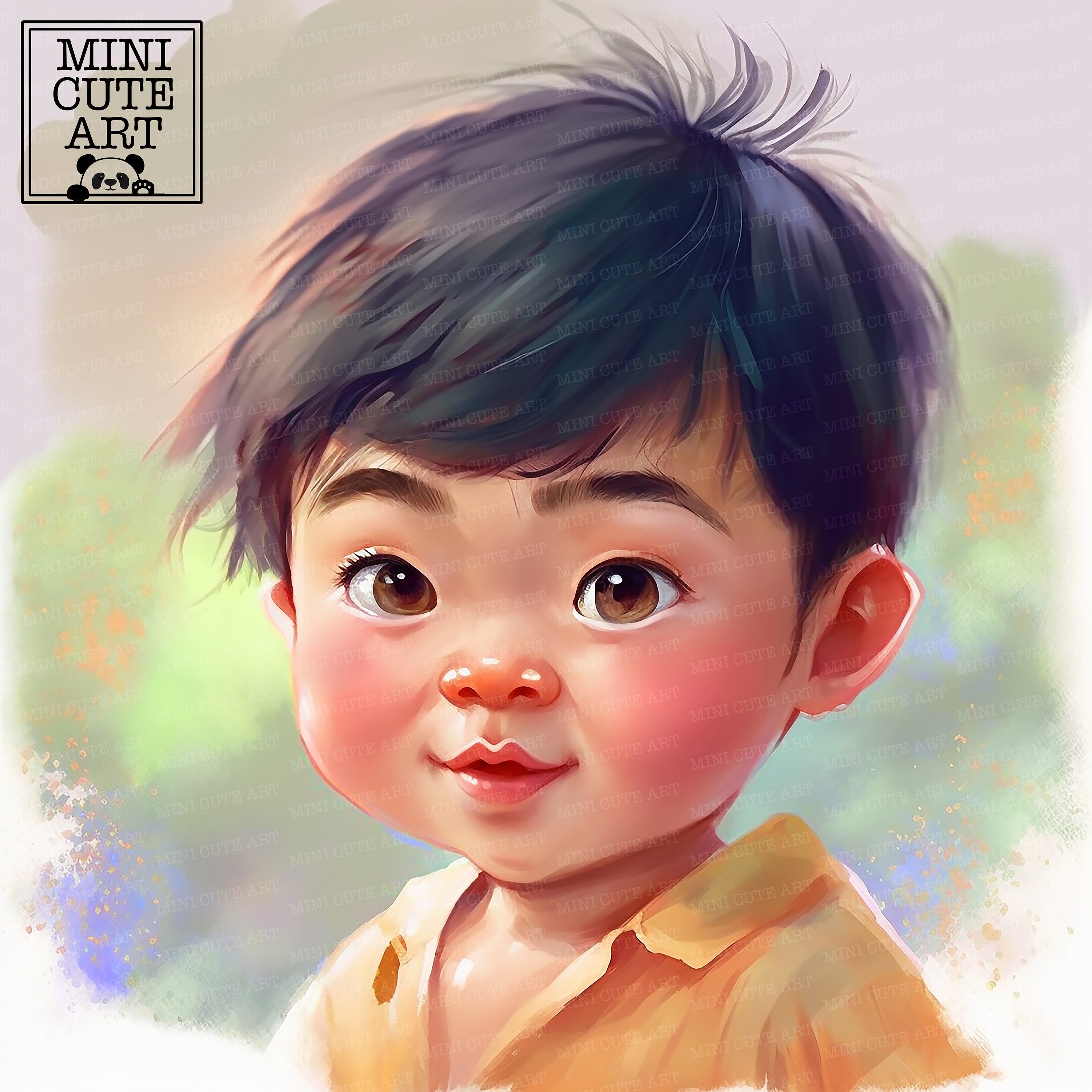 Chinese Boy Clipart