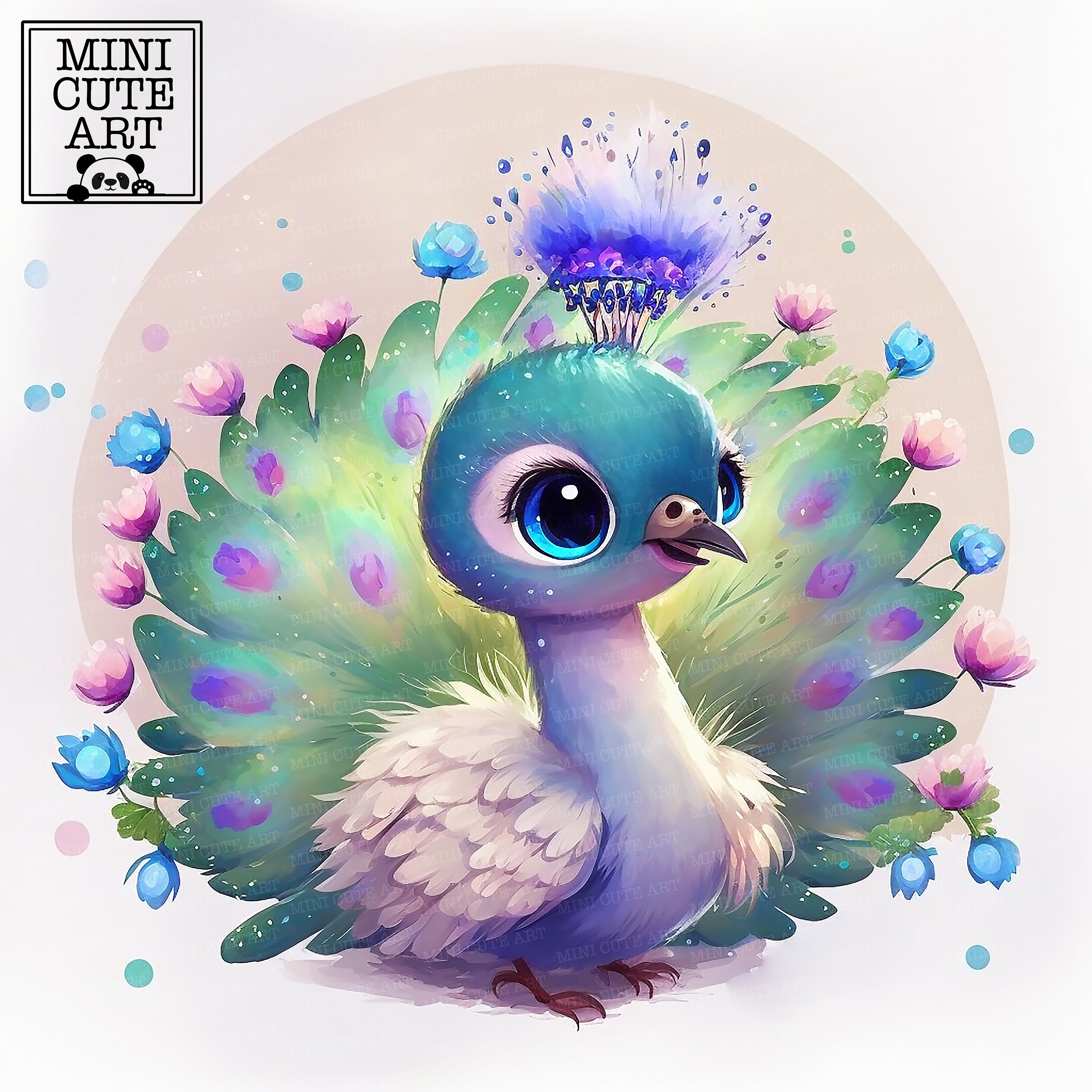 Cute Peacock