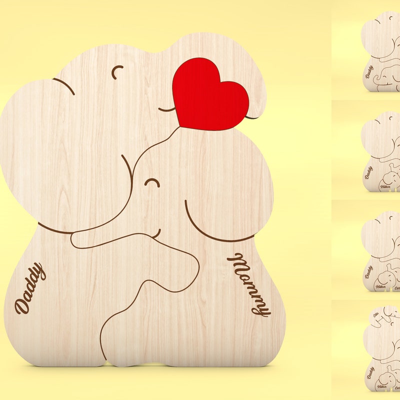 Elephant Puzzle - Etsy