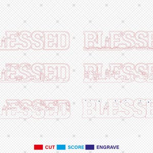 Multilayer Blessed Scene Art Svg, Nativity Scene Svg, Christmas Scene ...