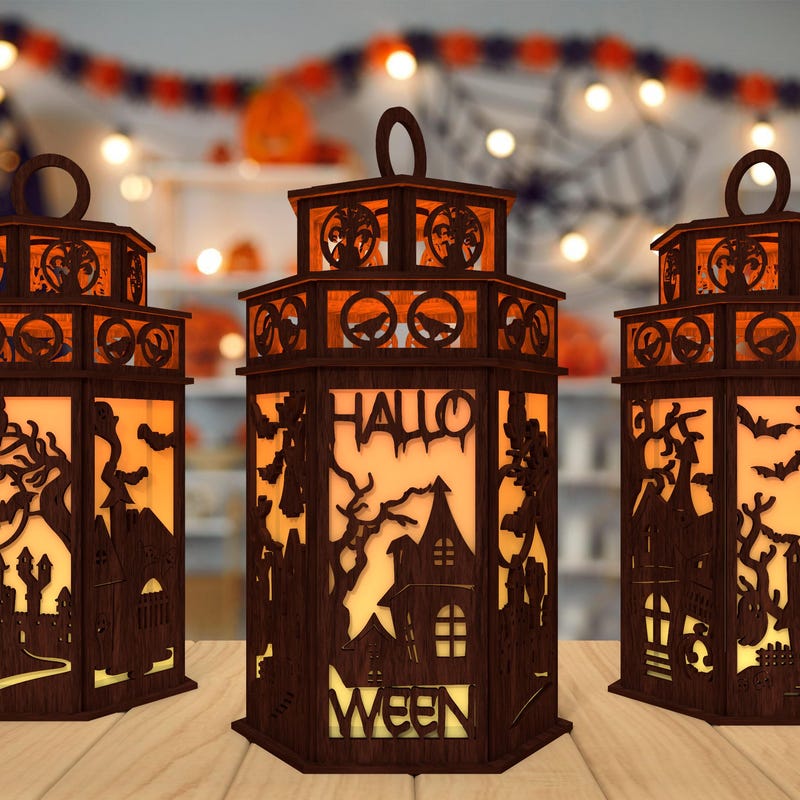 Halloween Laser Cut - Etsy