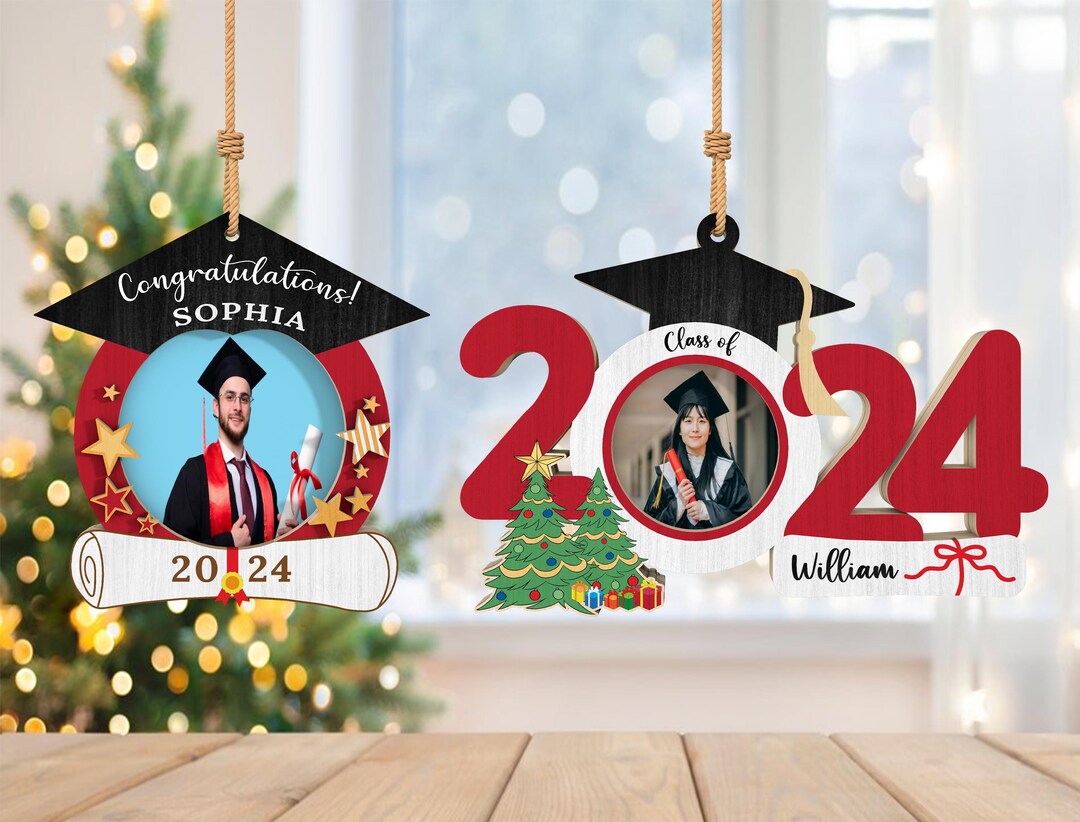 Personalized Congratulations Graduation Ornament Svg, Custom Graduation ...