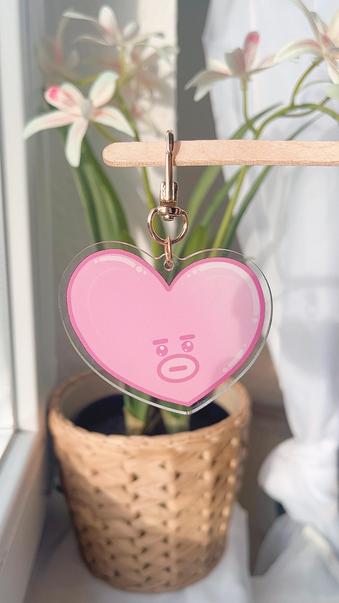 Bt21 Tata, Bts Taehyung / V Keychain - Etsy