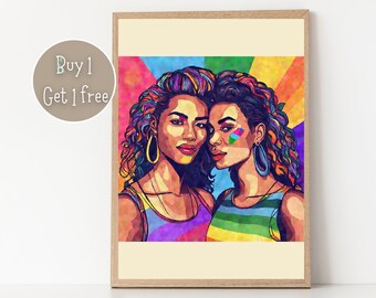 Pulp Cover Art Gay Pulp Poster Gay Art LGBTQ LGBTQIA Queer Art Print We ...