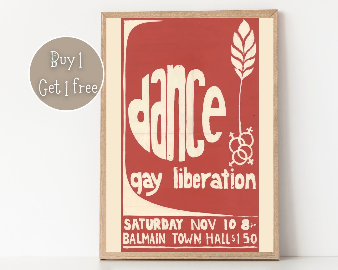 Gay Liberation Front Poster 1970 Gay Art Gay Rights Print - Etsy