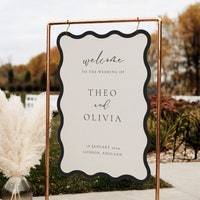 Editable Welcome Sign, Welcome Sign Template, Doodle Welcome Sign ...