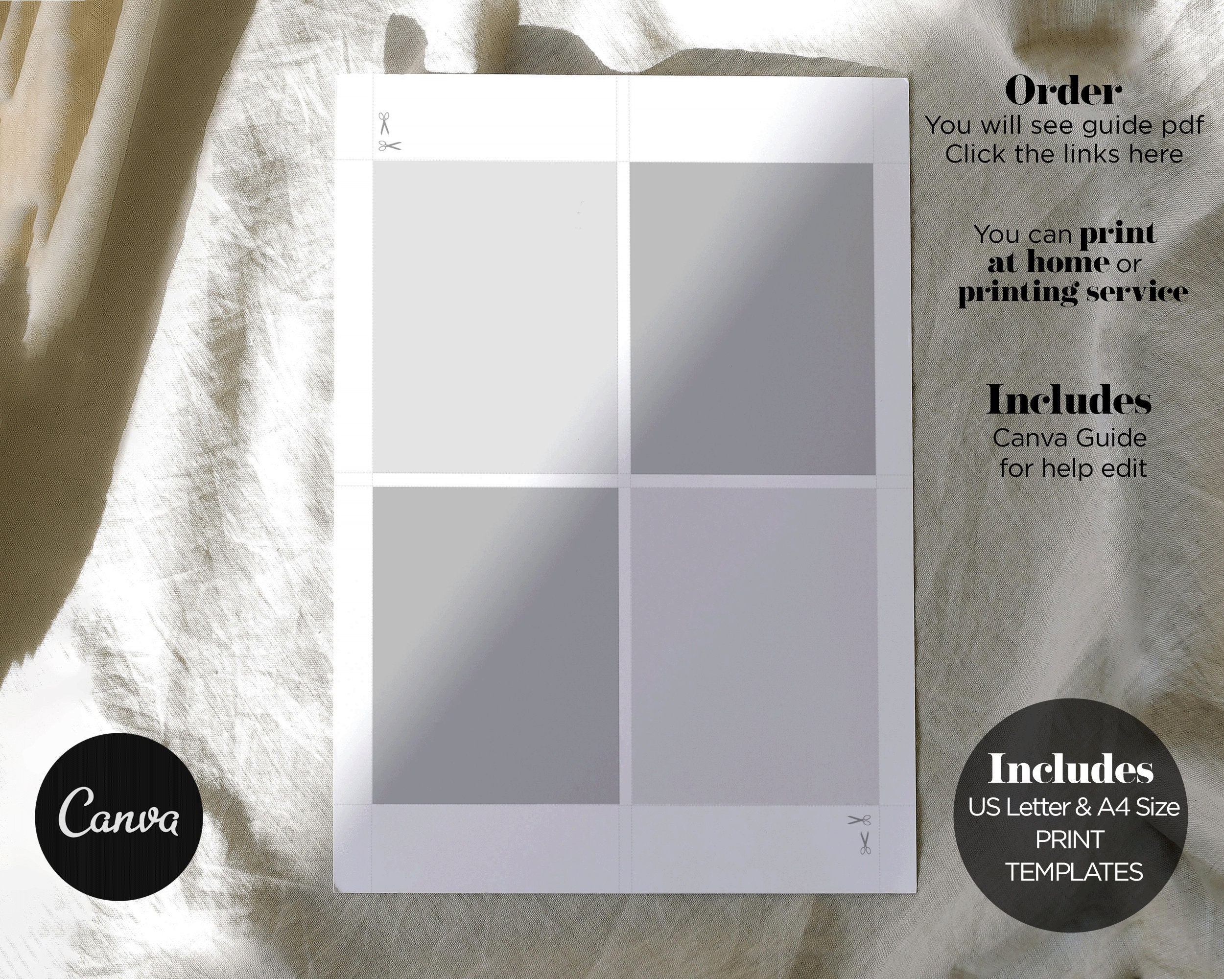 Editable Jewelry Display Card Earring Display Card Woman Portrait ...