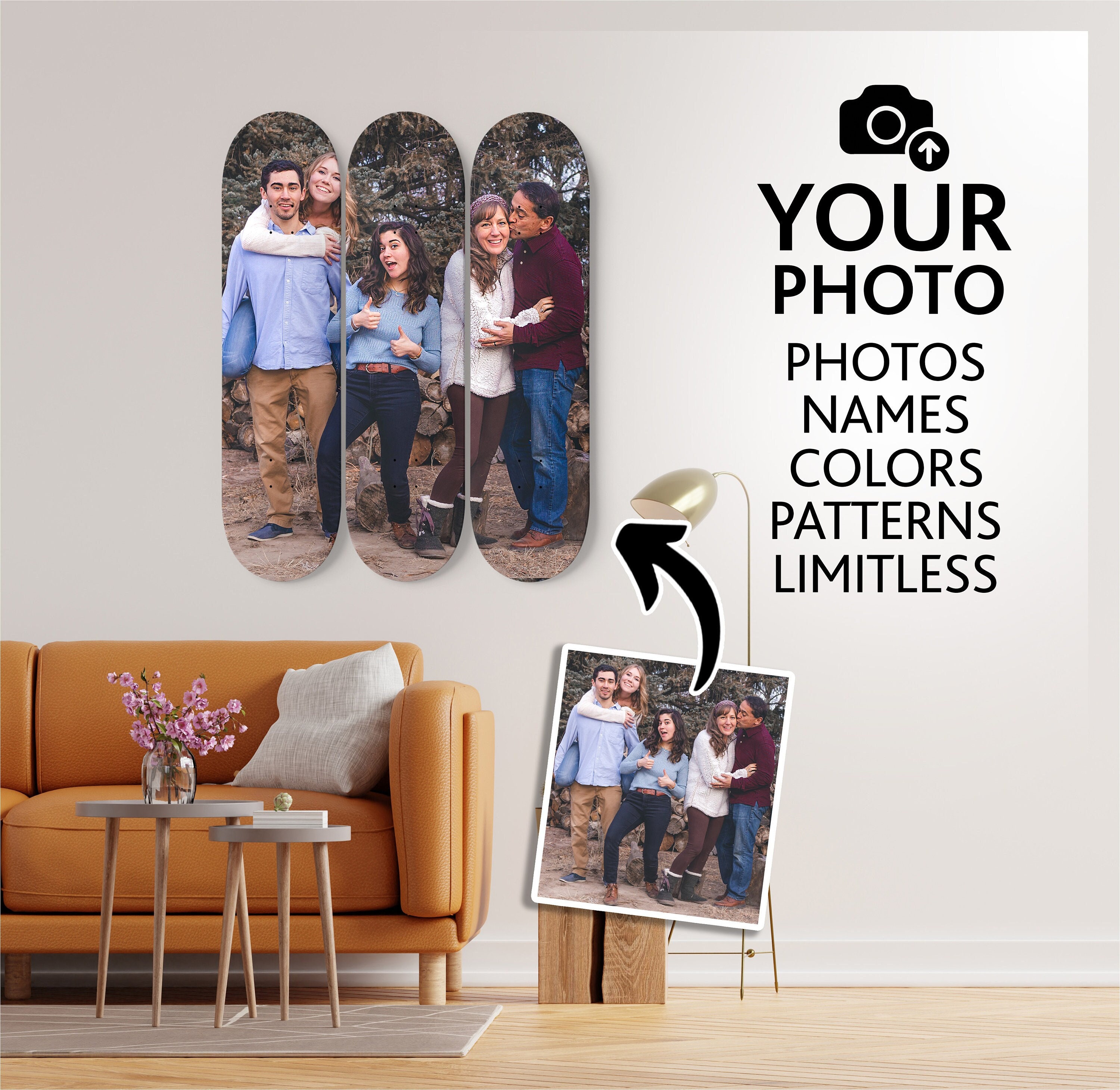 Custom Skateboard Deck - Create Your Own Custom Collage Skateboard ...