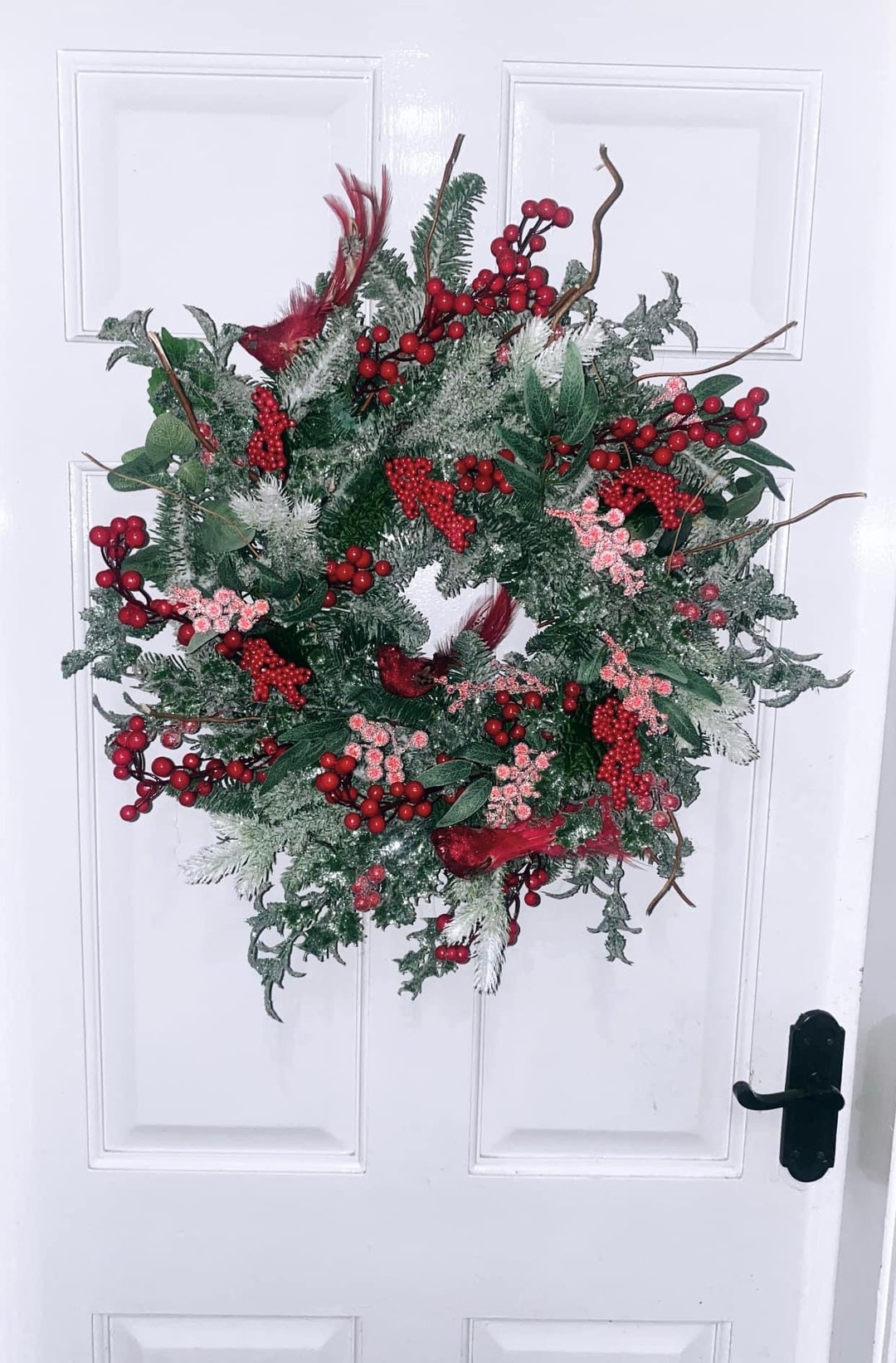 Range of Handmade Christmas Traditional /themed Wreaths - Etsy