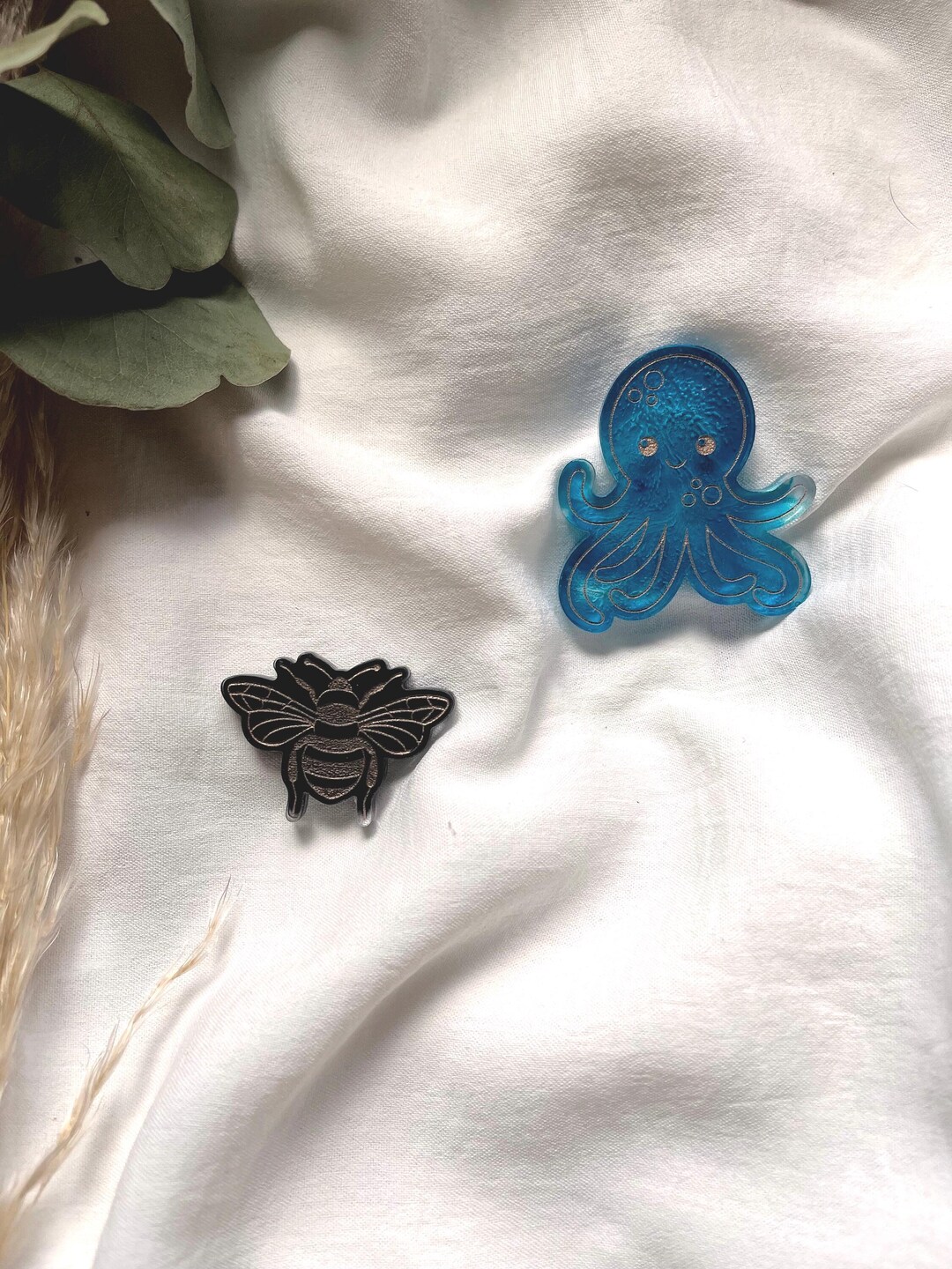Creature Magnet-nature Magnet-cute Magnet-octopus- Bee - Etsy