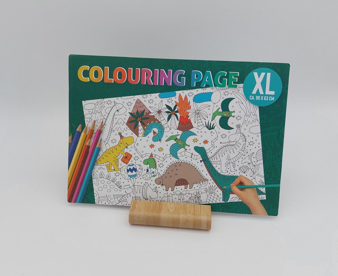 NEW XL Coloring Page Poster 90 X 63 Cm: Dinosaurs - Etsy UK