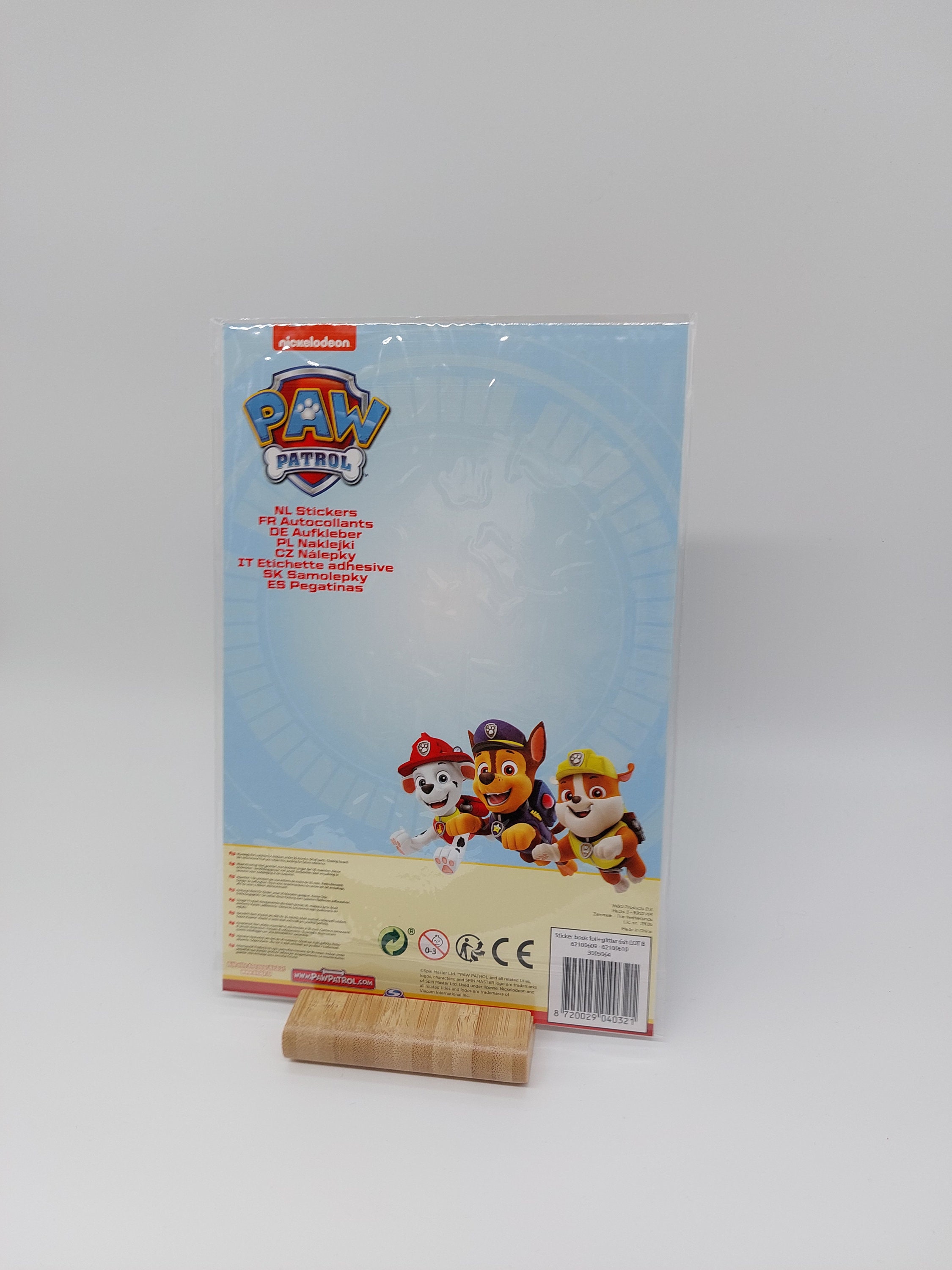 NEW Sticker Set: Paw Patrol Sticker Helper on Four Paws Dogs. 6 Sheets ...