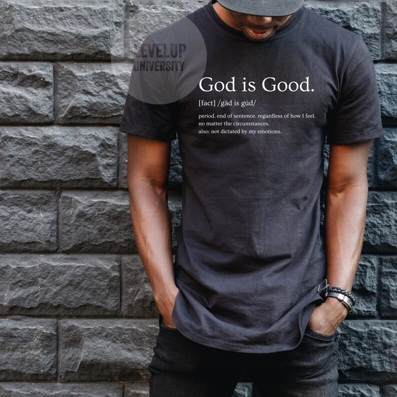 God is Good PNG PDF SVG, Jesus Design, Bible Design, Bible Verse Png ...