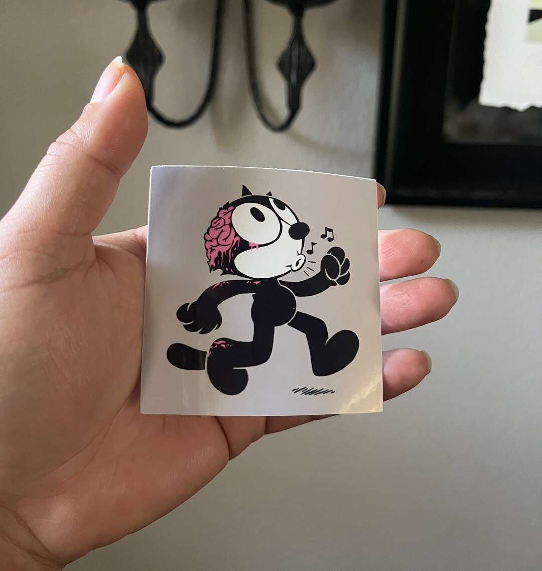 Drop Dead Felix the Cat Sticker 4 Inch - Etsy