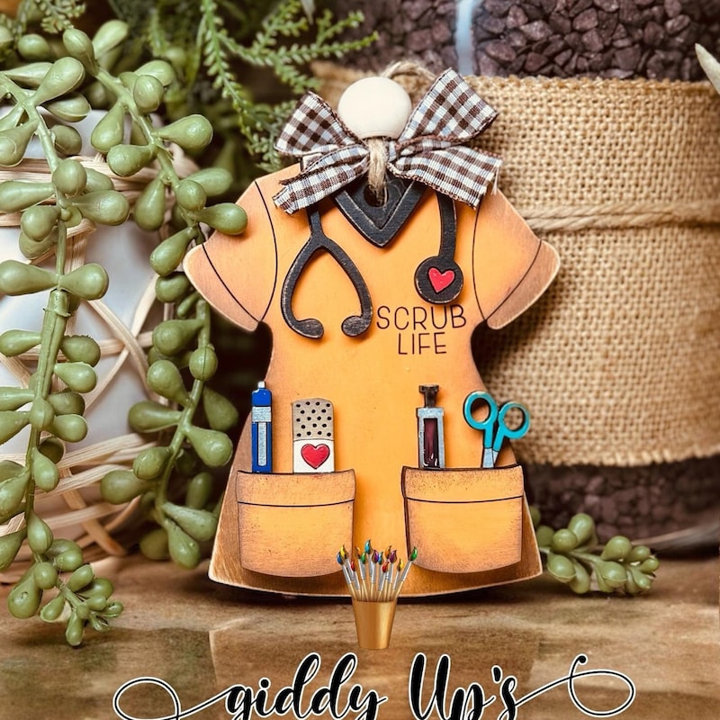 Nurse Ornaments Svg Files - Etsy
