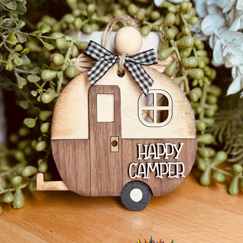 Laser Ornament Files Camping - Etsy