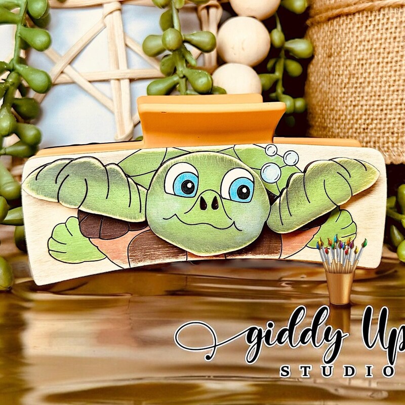 Wooden Turtle Hair - Etsy