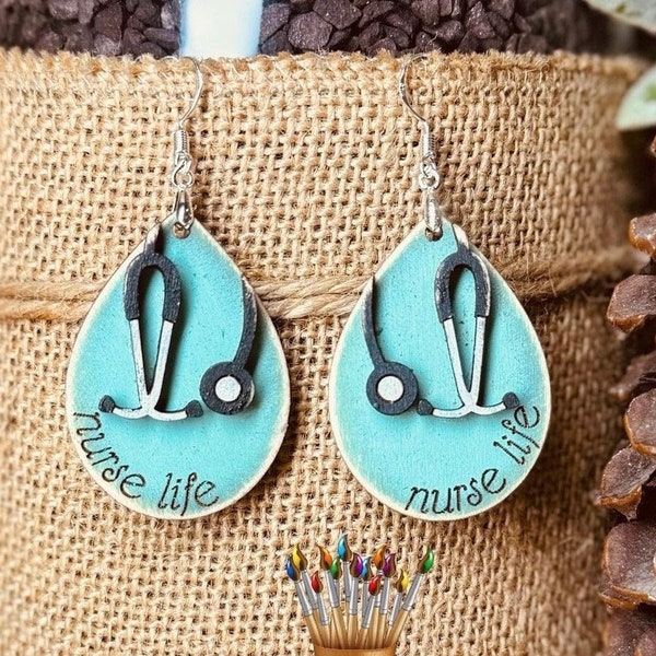 Nurse Earrings - Etsy Australia