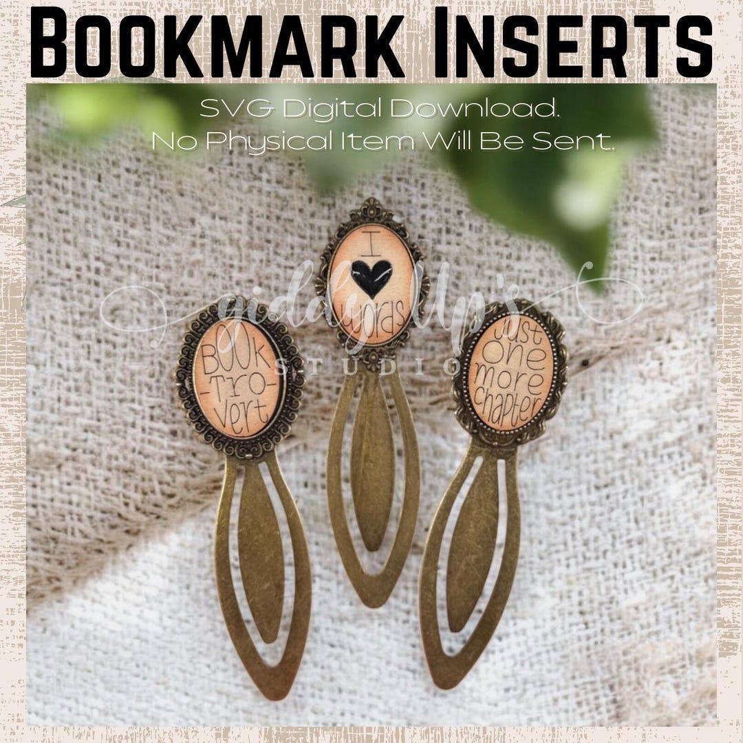 Read More Bookmark SVG: Laser Cut Reader Design (digital Download) - Etsy