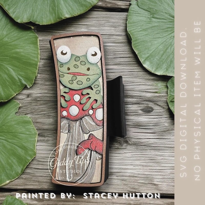 Frog With Hair Pin - Etsy