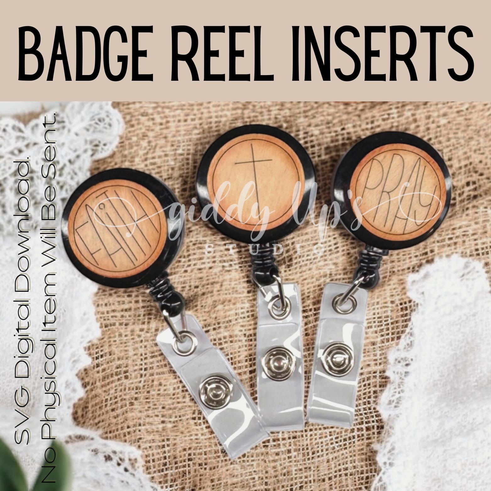 Christian Badge Reel Bundle SVG | Laser Cut 1