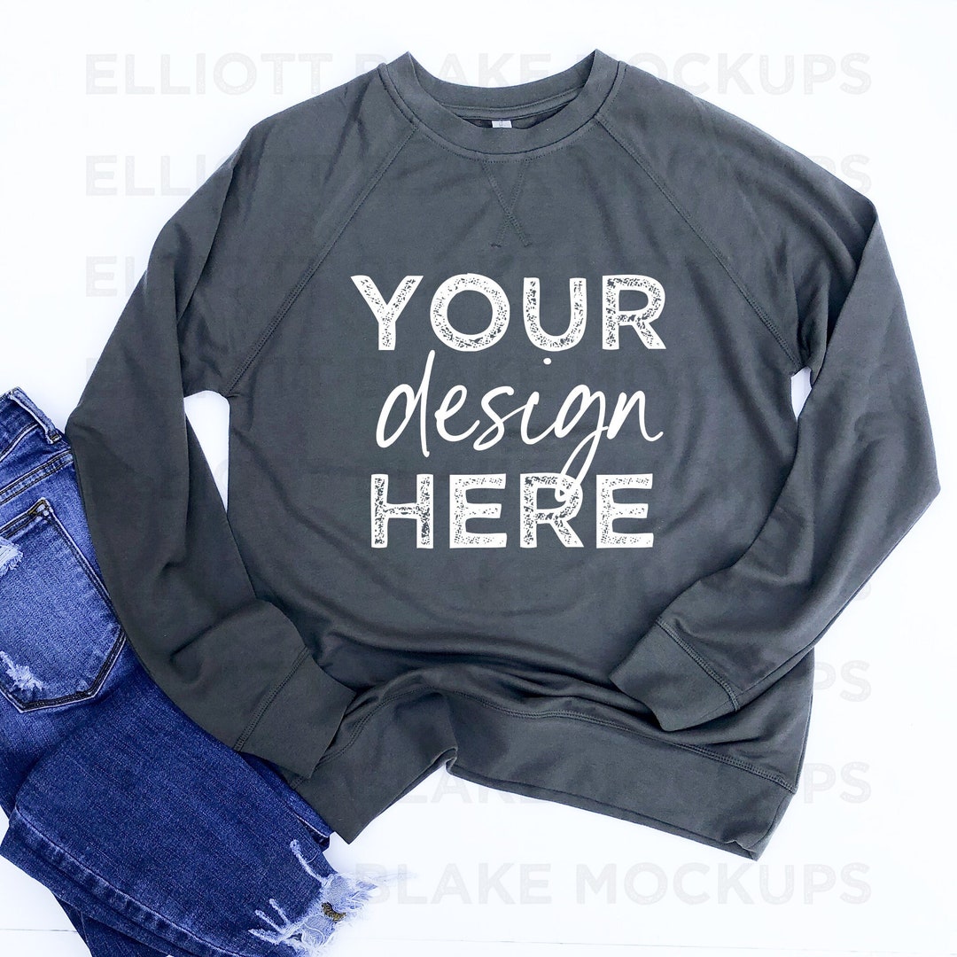 Next Level 9000 Heavy Metal Mockup | Next Level Long Sleeve Heavy Metal ...