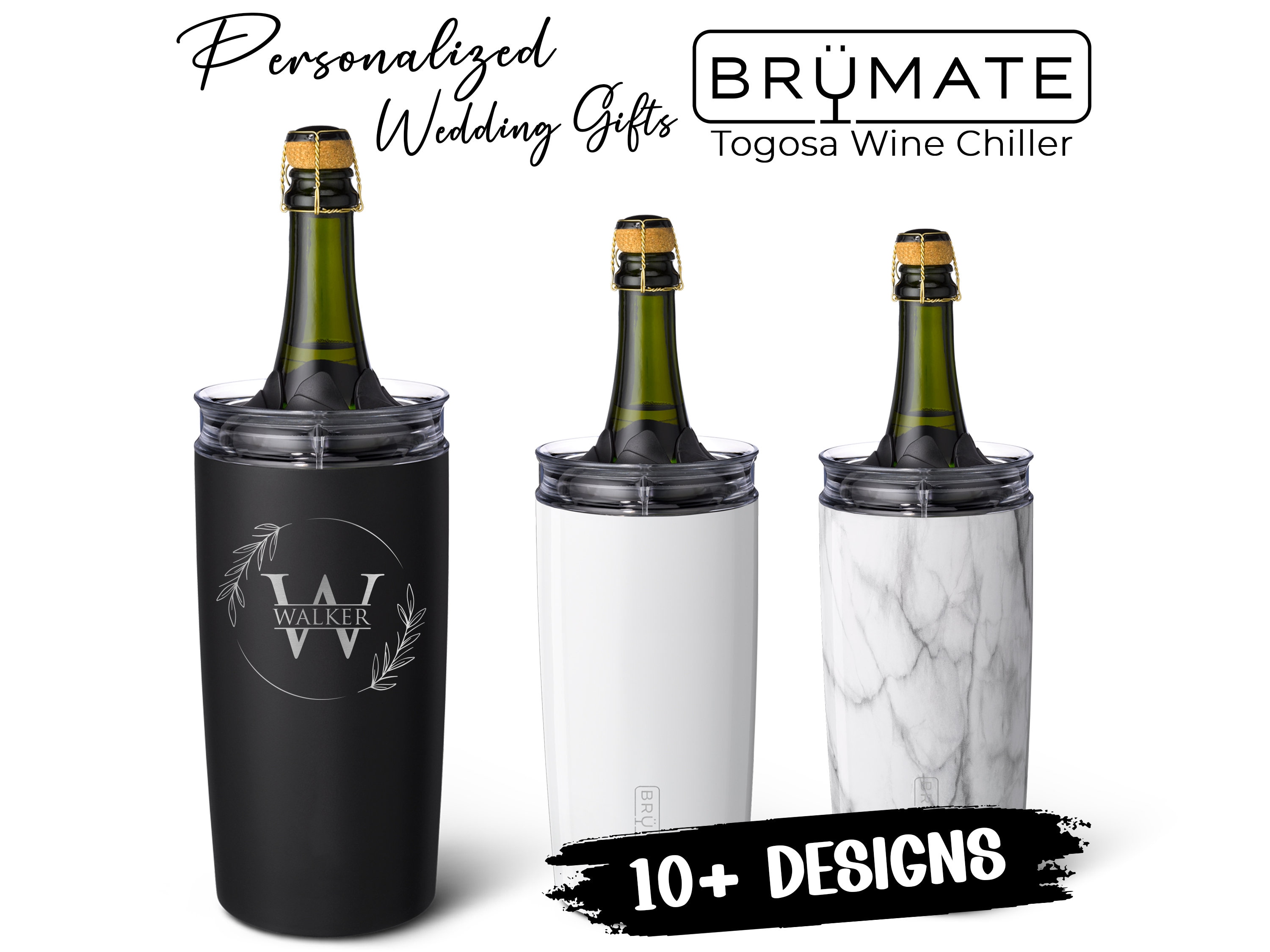 Personalized Brumate Togosa Wine Chiller Pitcher Wedding Gifts for the ...