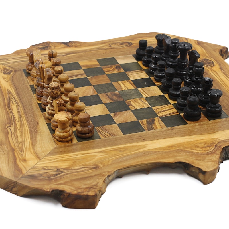 Wood Chess Set - Etsy