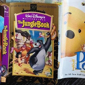 Repurposed Walt Disney Vintage VHS Cover Junk Journal, Movie Cover ...