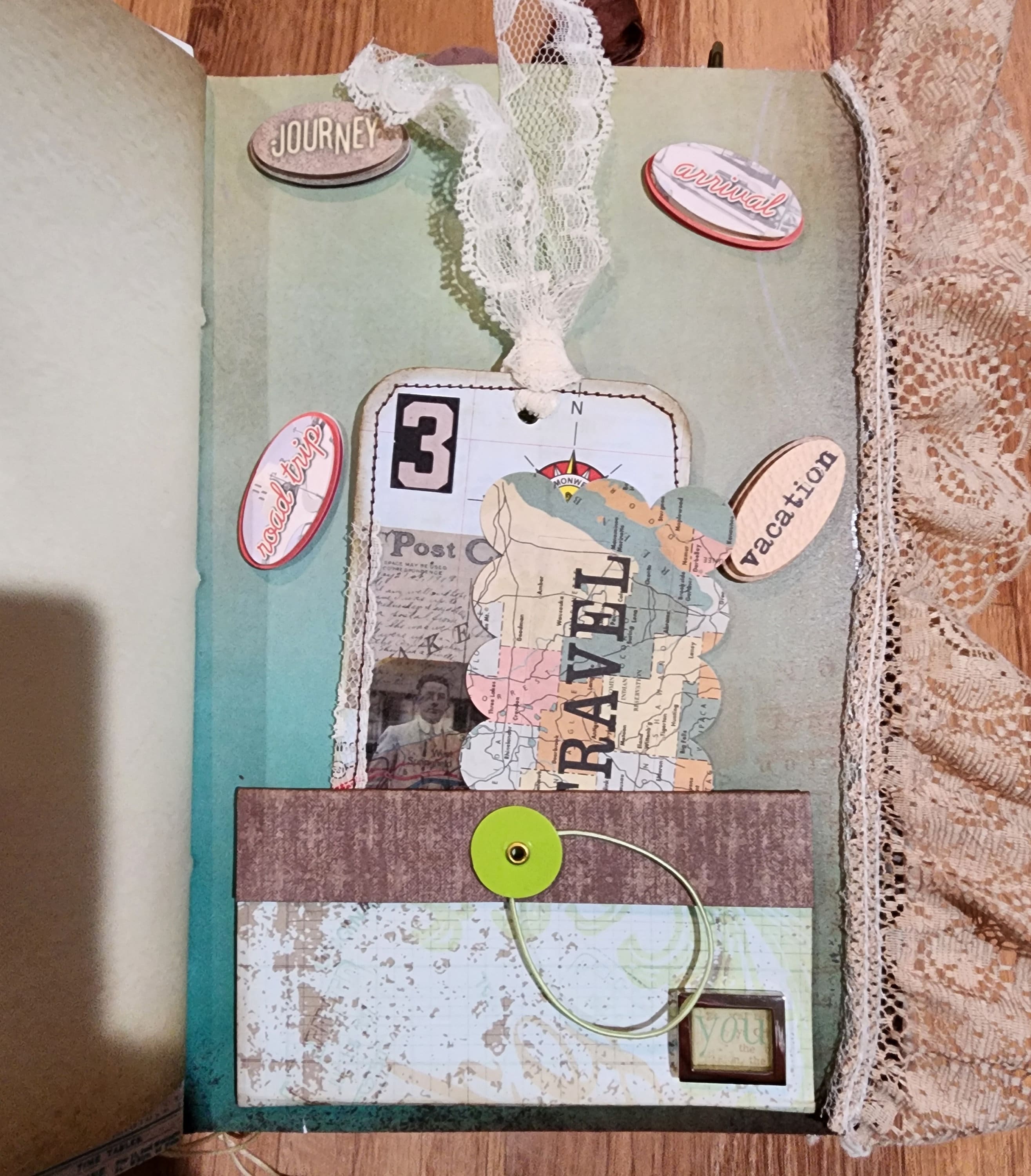 Vintage Travel Junk Journal, Junk Journal, Art Journal - Etsy