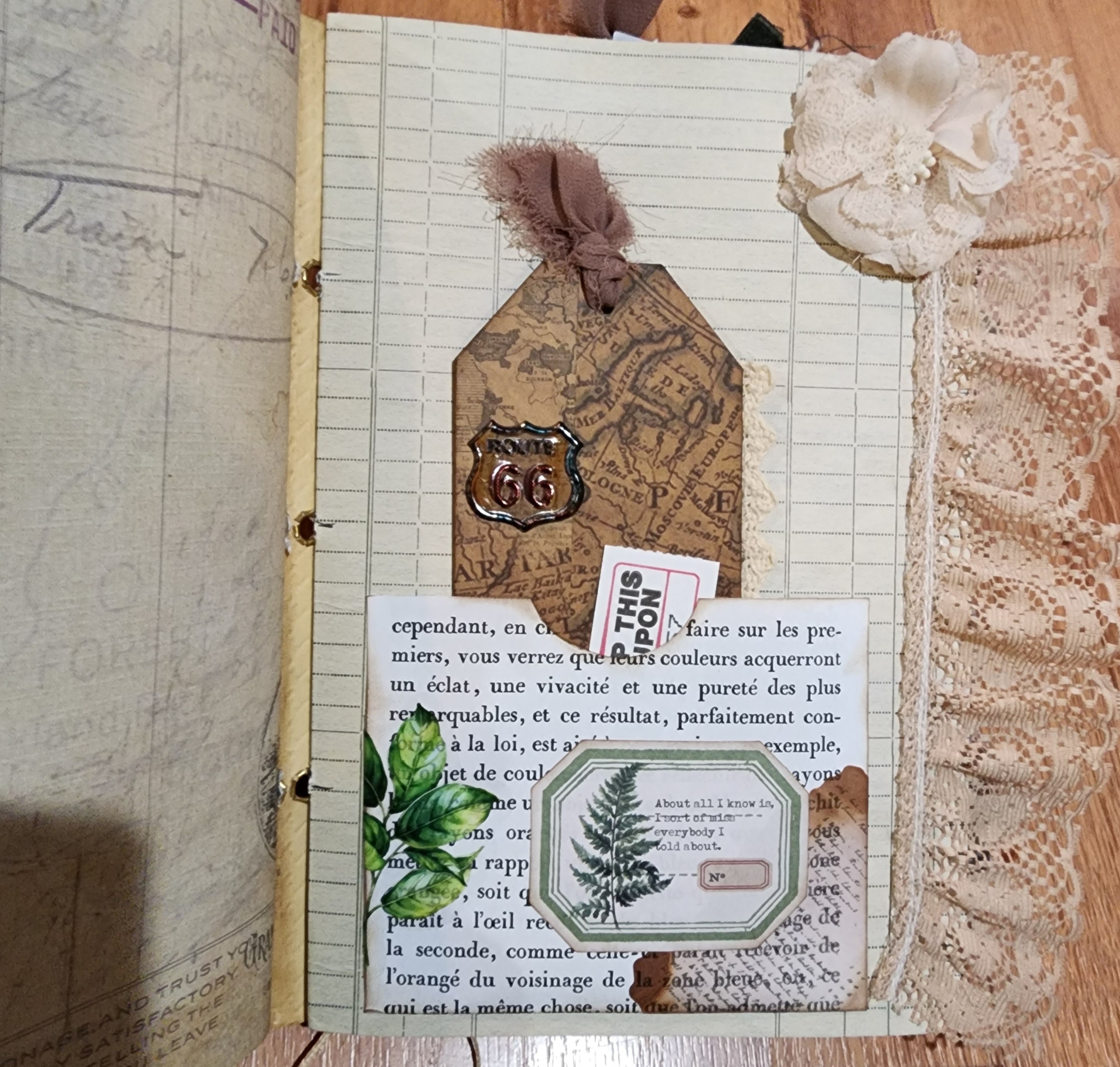 Vintage Travel Junk Journal, Junk Journal, Art Journal - Etsy