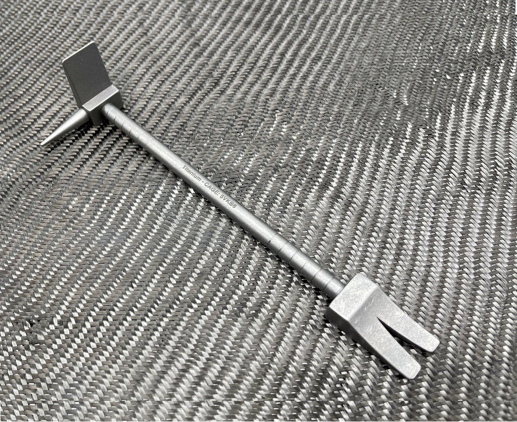 8" Titanium Hooligan Halligan Bar - Etsy